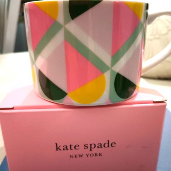 kate spade | Dining | Kate Spade Geometric Mug And Box | Poshmark